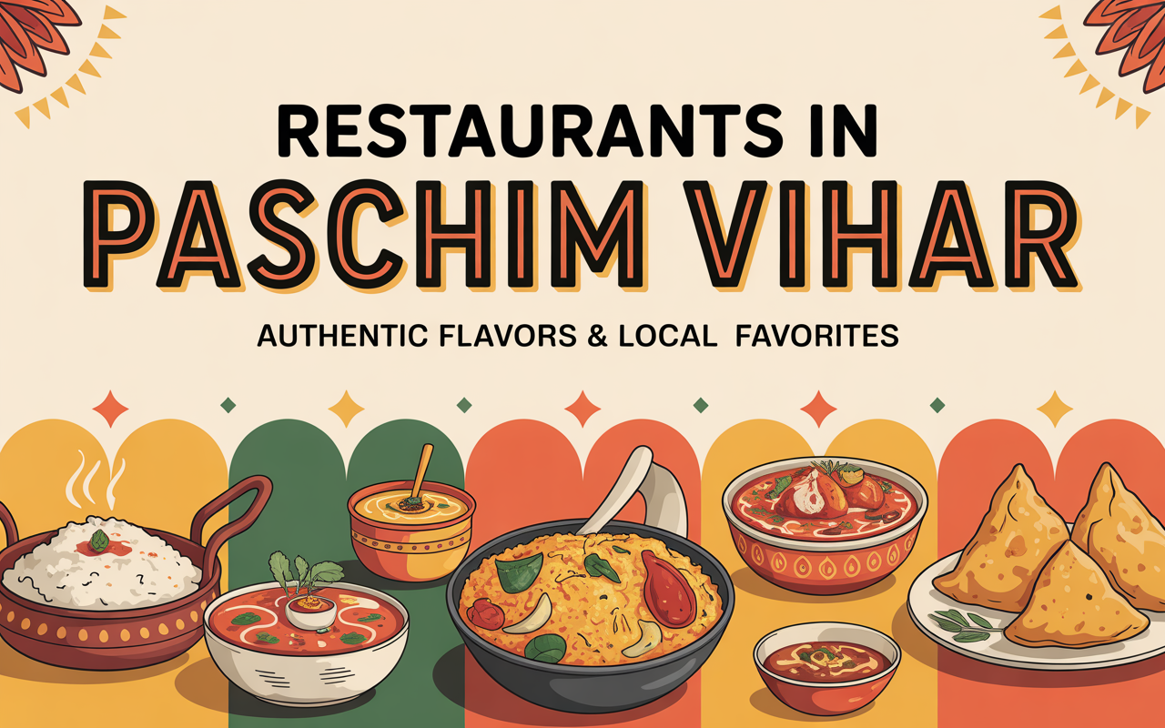 Best Restaurants in Paschim Vihar, West Delhi For Family, Friends